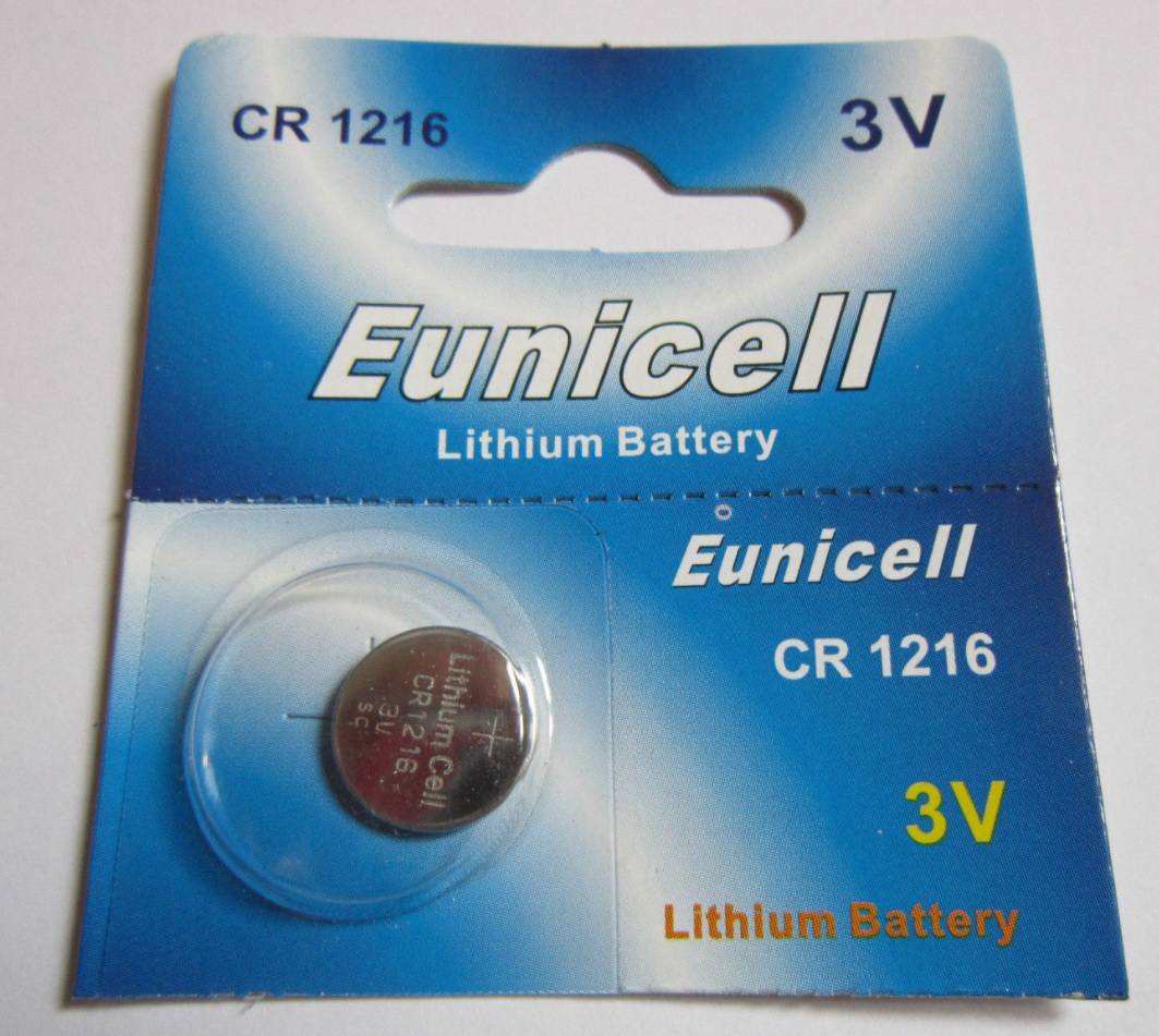1x Eunicell CR1216 CR 1216 – 3V Lithium Button Cell Battery ...