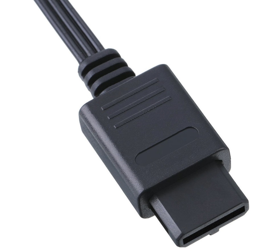 RCA AV Composite Cable Adapter For SNES Nintendo 64 N64 GameCube Audio ...